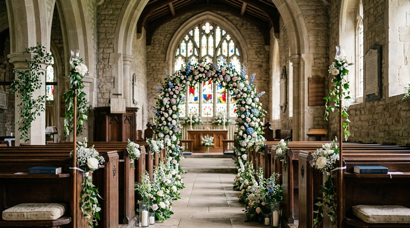 Stained Glass Wedding Arch: The 2026 Pinterest Trend | Weddings Hub